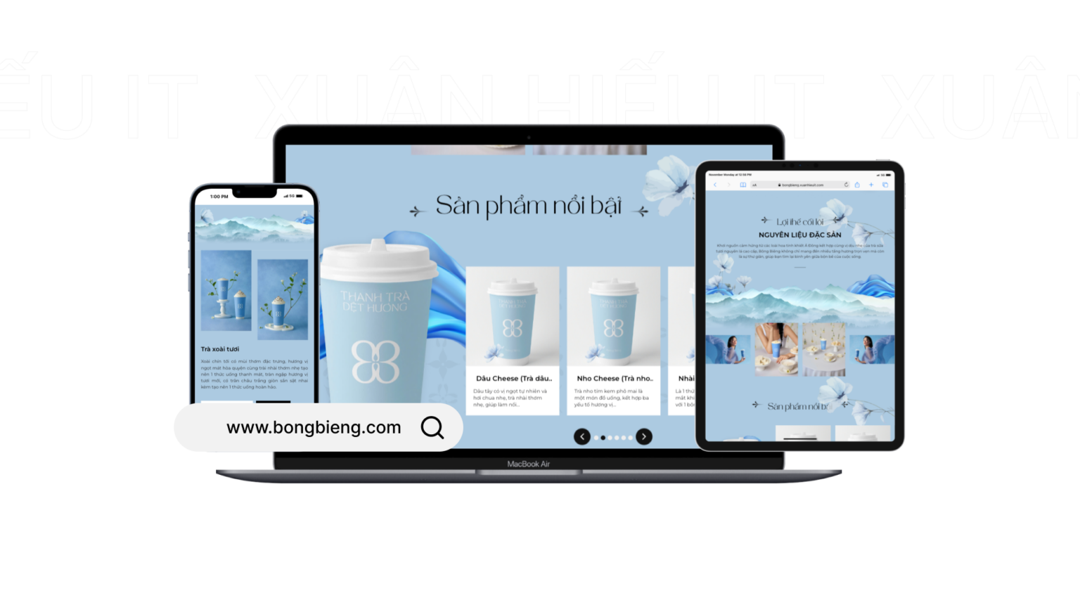 Dự án đã hoàn thành - Xuân Hiếu IT